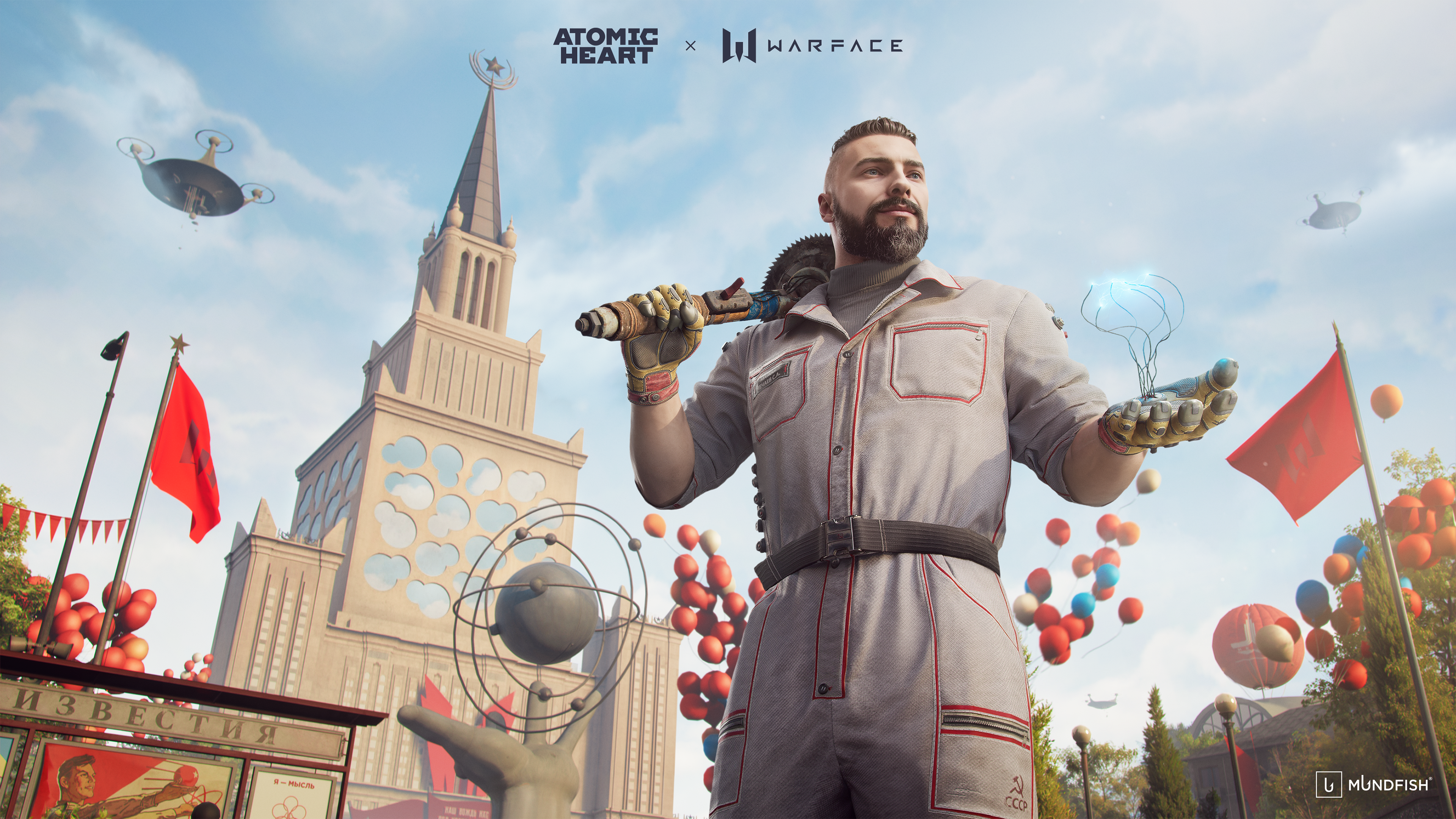 New Atomic Heart–themed map arrives in Warface